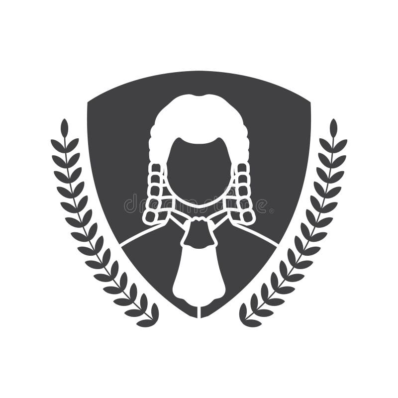 Judge Design. Vector Illustration Decorative Design Stock Vector ...