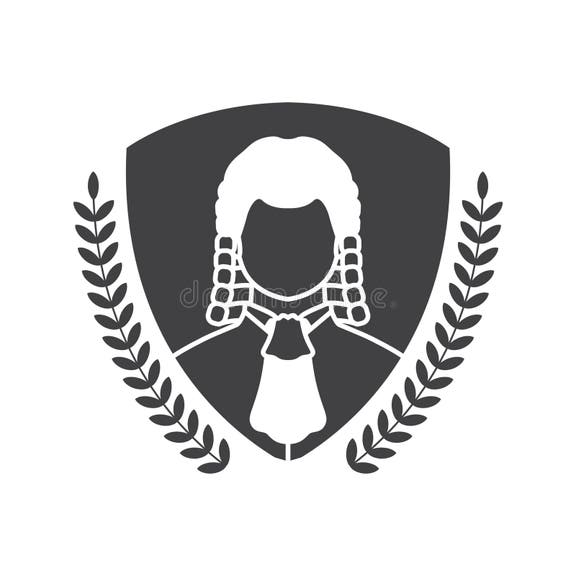 Judge Design. Vector Illustration Decorative Design Stock Vector ...