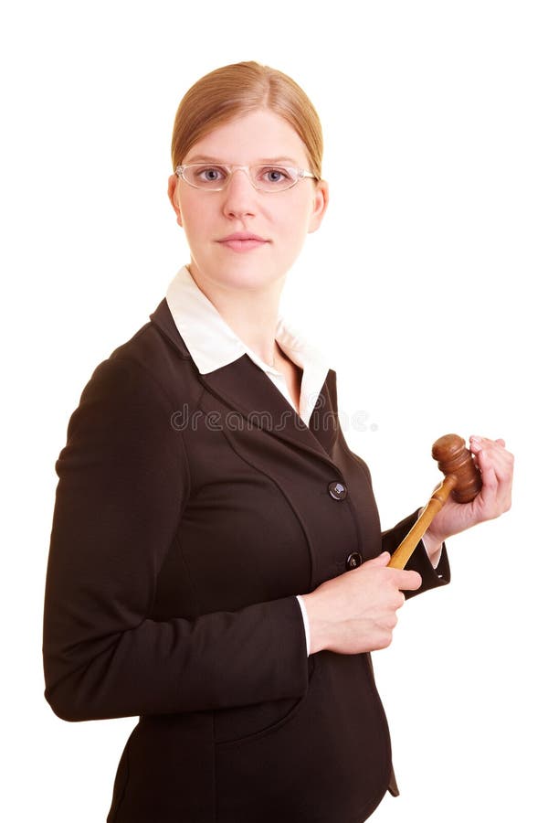 Female judge with scales stock photo. Image of appraise - 15142664