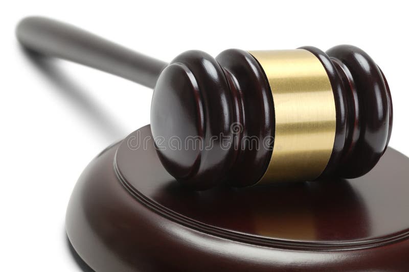 Top Gavel stock image. Image of punishment, wooden, court - 31415709
