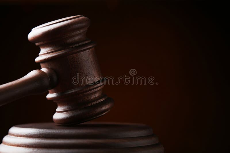 3D Gavel. Law concept stock image. Image of gavel, court - 60332687