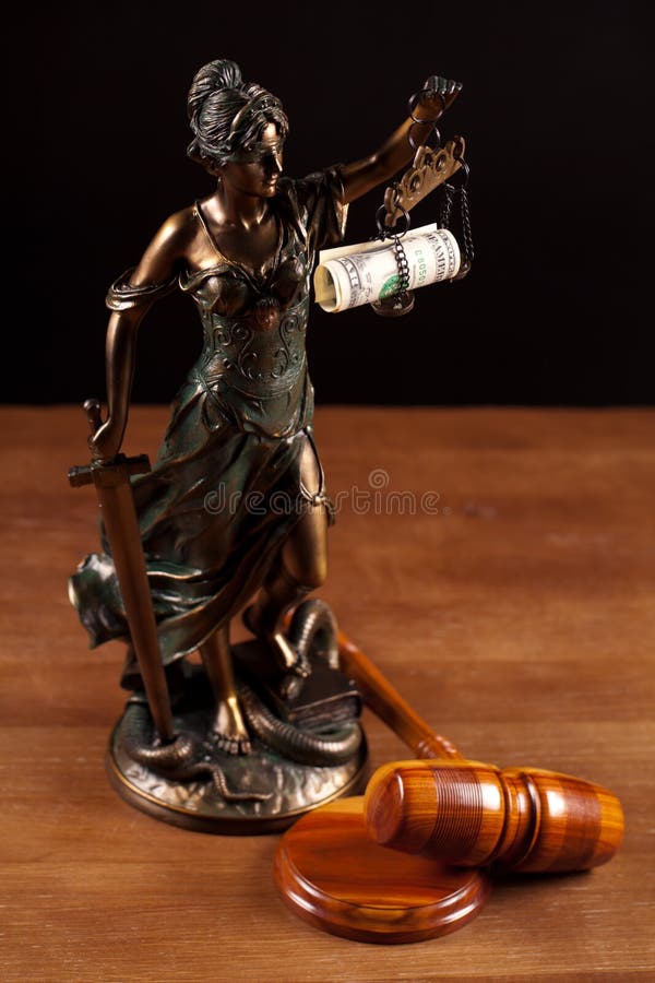 Judge gavel and temida stock photo. Image of authority - 23842866