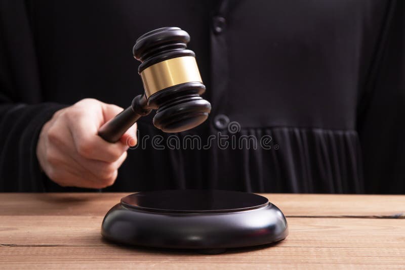 Judge with hammer, justice stock image. Image of concepts - 245703907