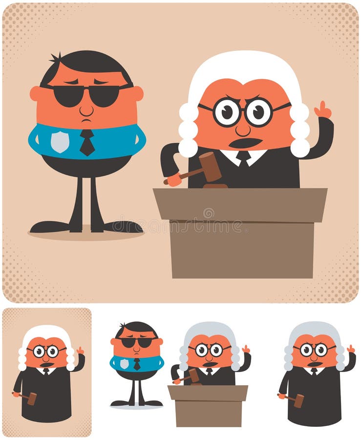 Cartoon Judge Stock Illustrations – 13,350 Cartoon Judge Stock ...