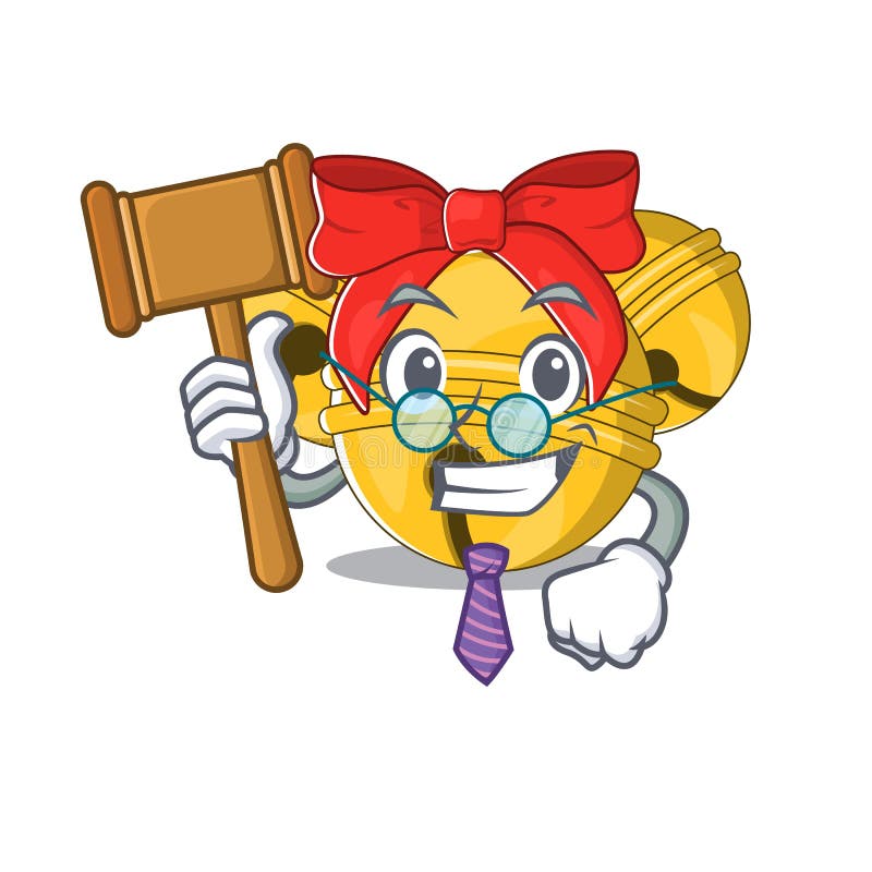 Judge Jingle Bell on the Character Table Stock Vector - Illustration of ...