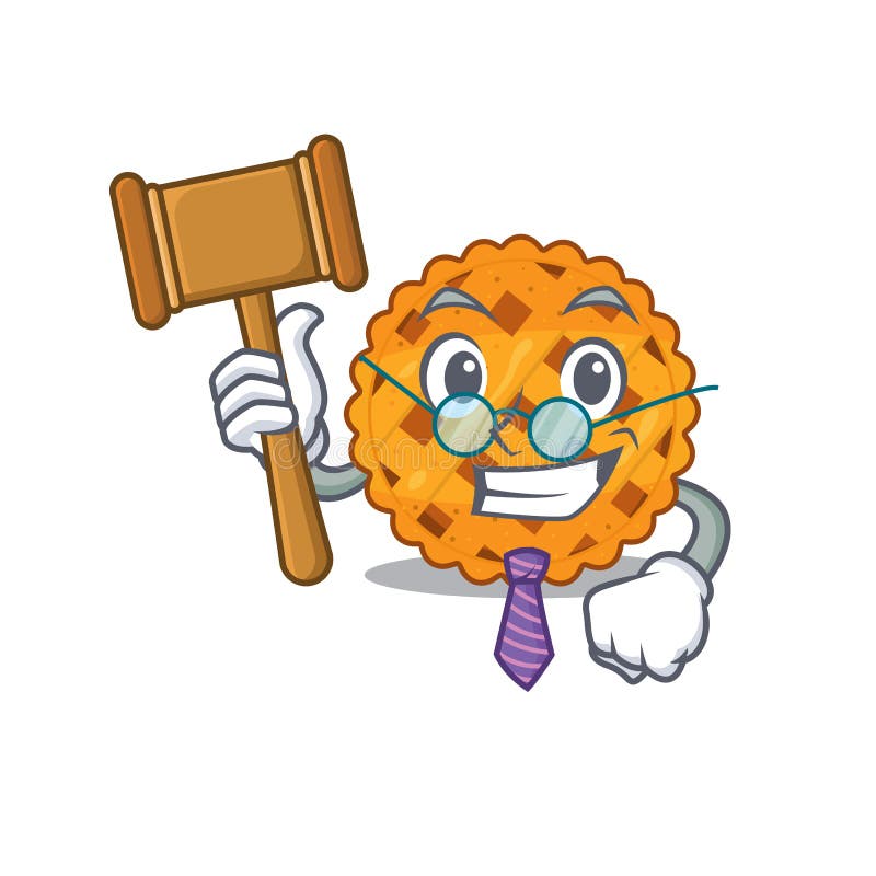 Judge Pumpkin Pie in a Character Jar Stock Vector - Illustration of ...