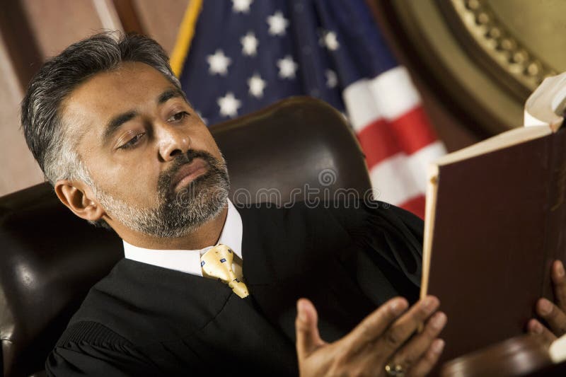Lawyer Reading Law Book stock photo. Image of expertise - 29662940