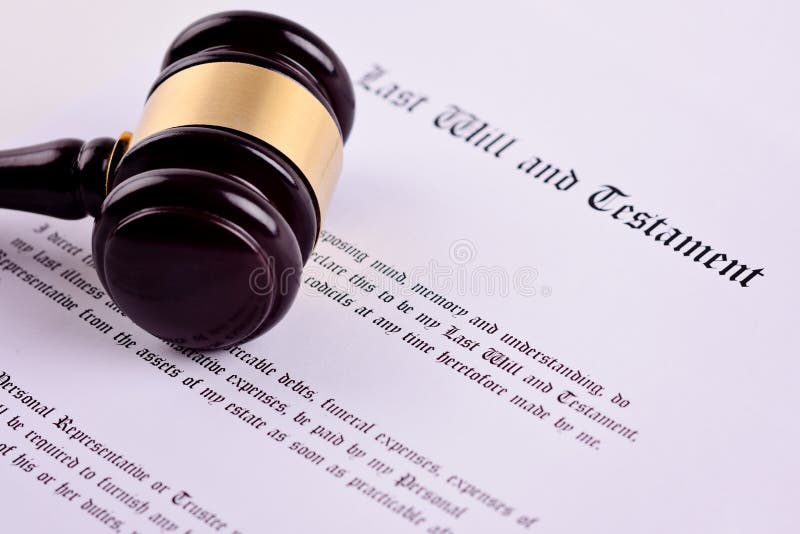 Last Will & Testament stock image. Image of life, write - 2037007