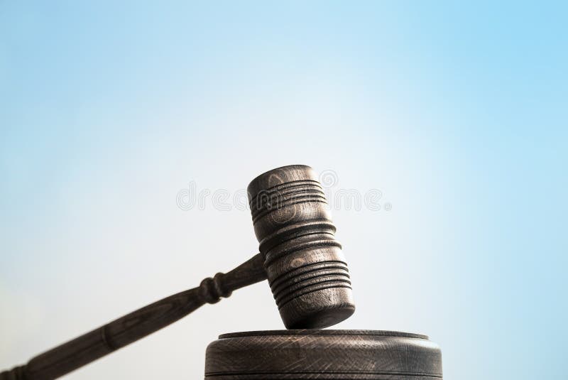 Judge`s Mallet. the Criminal Law Stock Image - Image of importance ...