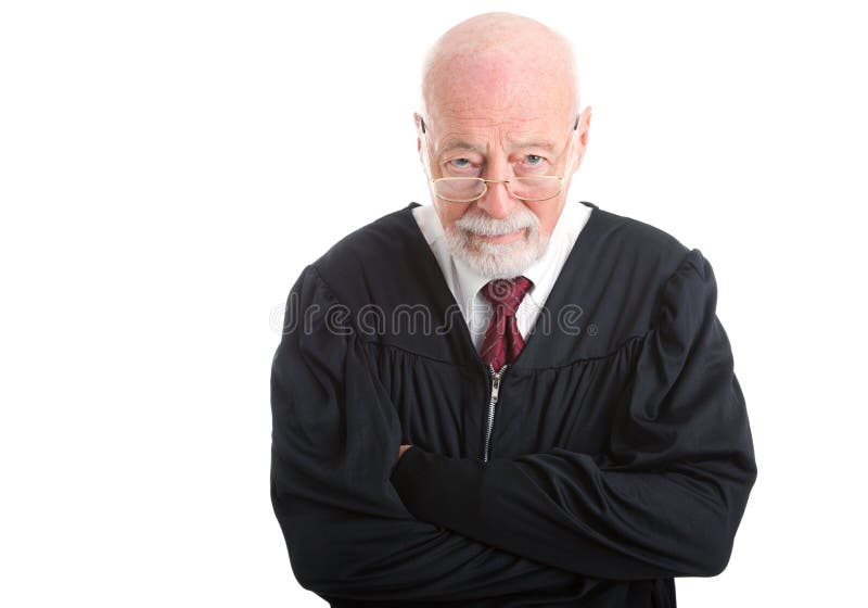Judge - Skeptical stock photo. Image of friendly, hair - 31192198