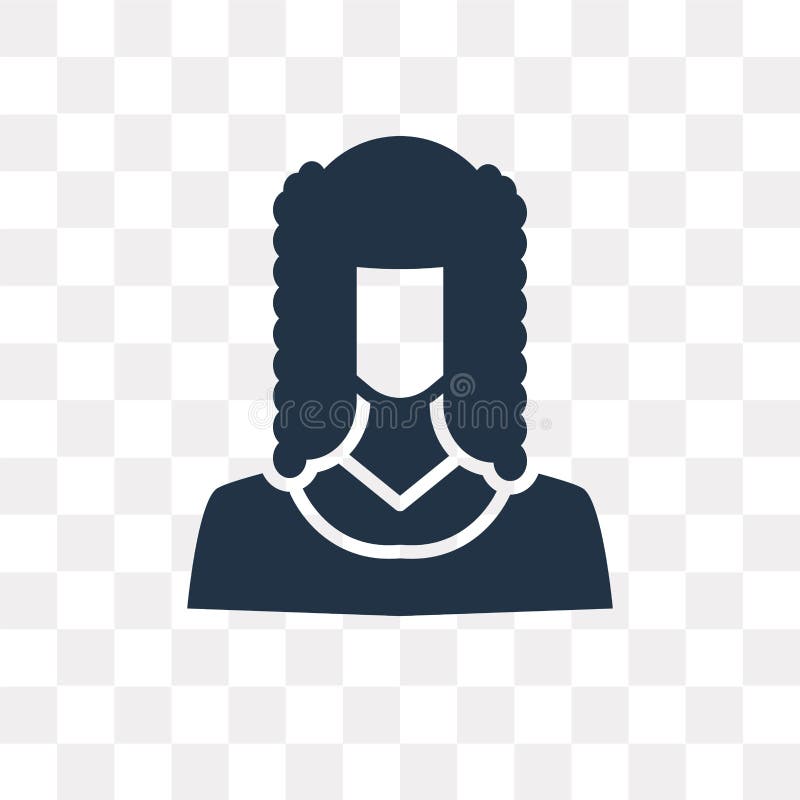 Judge Vector Icon Isolated on Transparent Background, Judge Tra Stock ...