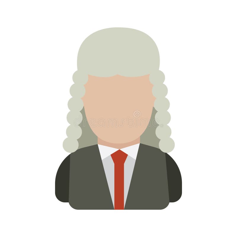 Judge. Vector Illustration Decorative Design Stock Vector ...