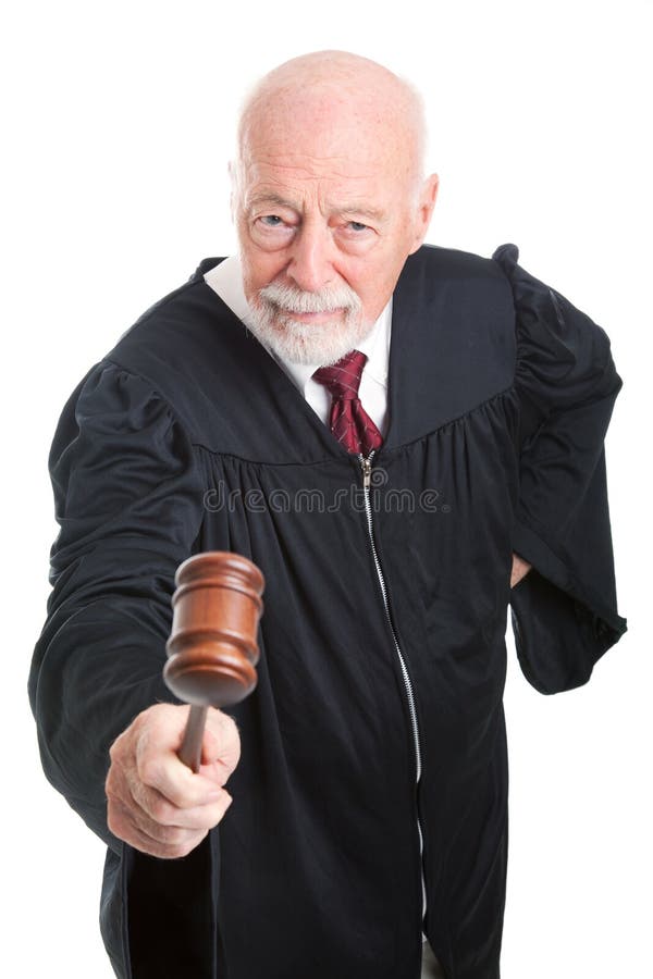 Judge in Wig - full body stock image. Image of goatee - 26092185