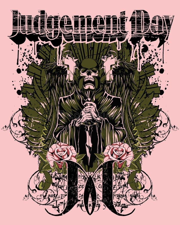 Judgement day stock vector. Illustration of fortune, afterlife - 39407120