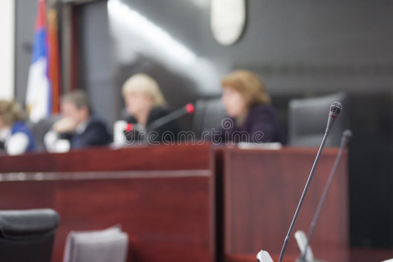 Witness Stand at Court House Stock Image - Image of house, attorney ...
