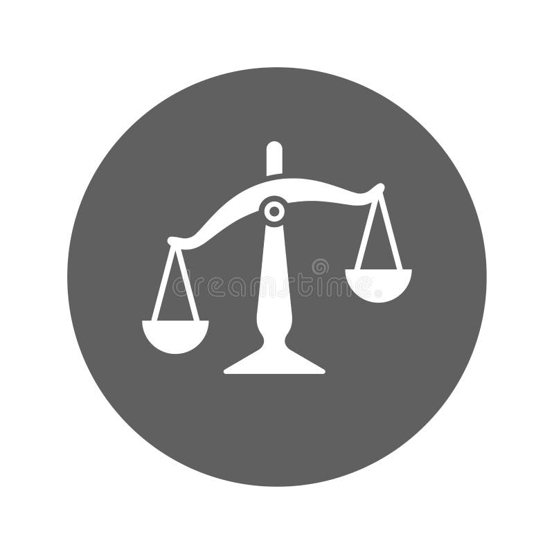 Judgment, balance icon stock illustration. Illustration of mobile ...