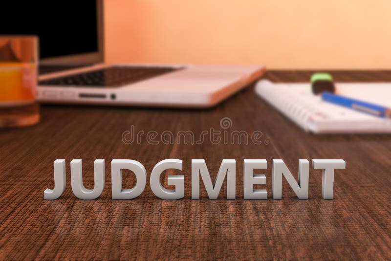 Judgment stock illustration. Illustration of order, jurisdiction ...