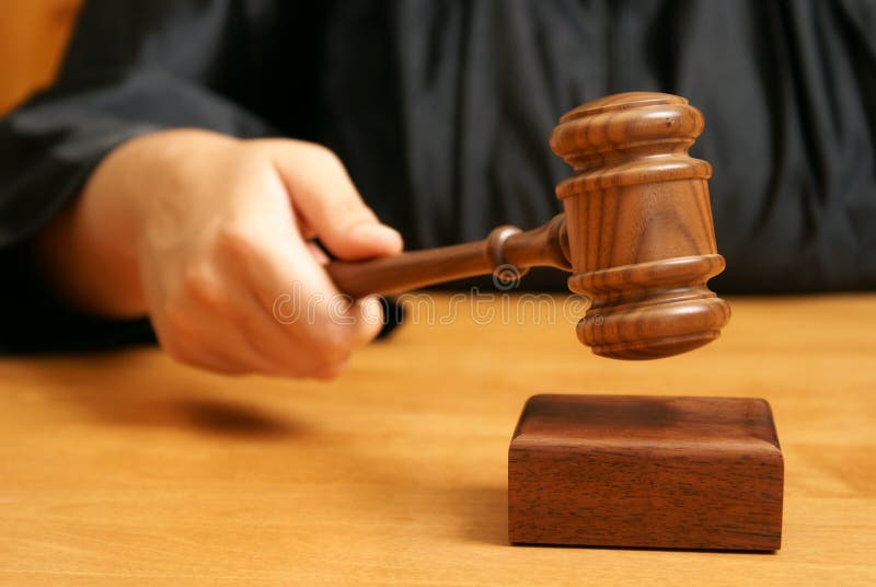 Angry Judge stock photo. Image of curls, hammer, court - 107808796