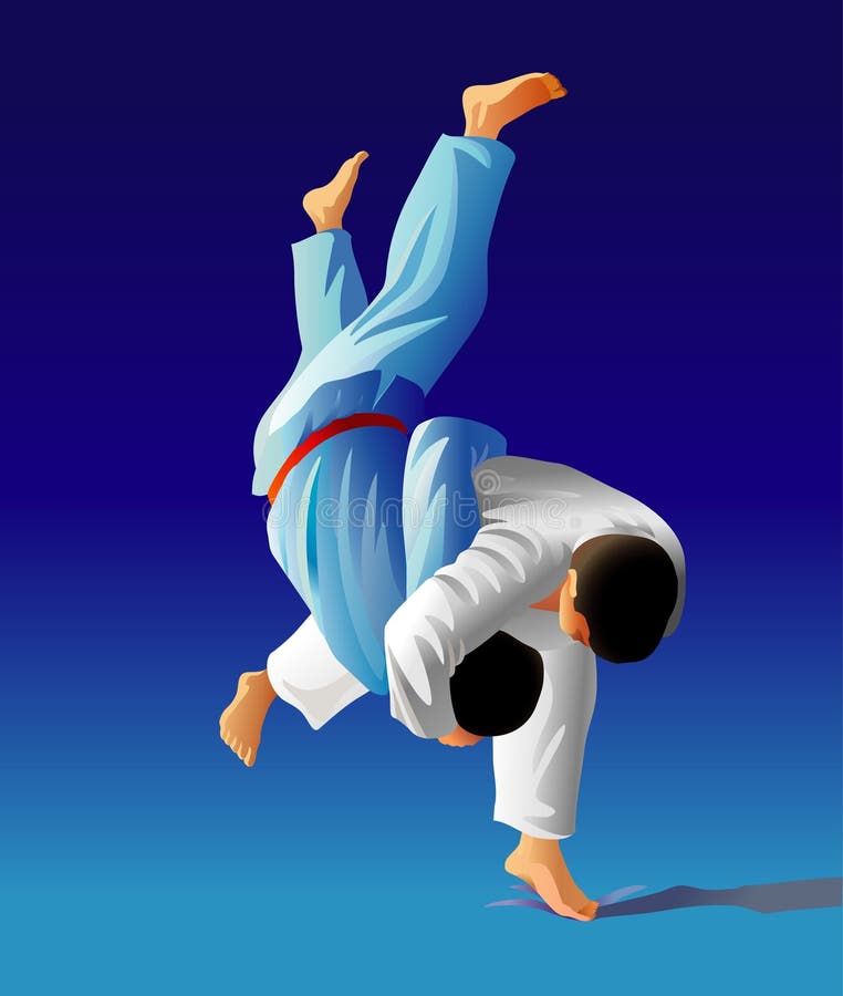 Judo Stock Illustrations – 10,549 Judo Stock Illustrations, Vectors ...