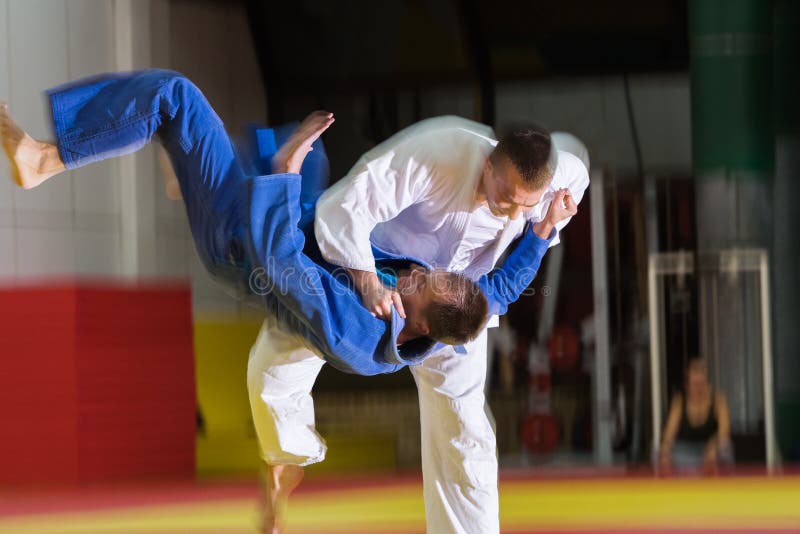 Judo sport training stock image. Image of competitive - 84332805