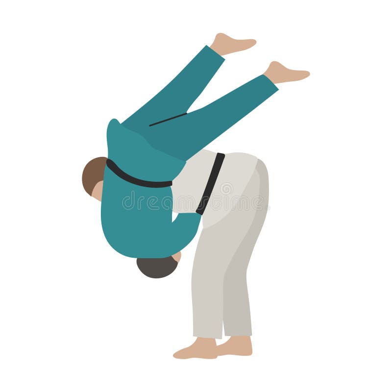 Judo Throw Icon Clipart Avatar Logotype Isolated Illustration Stock ...