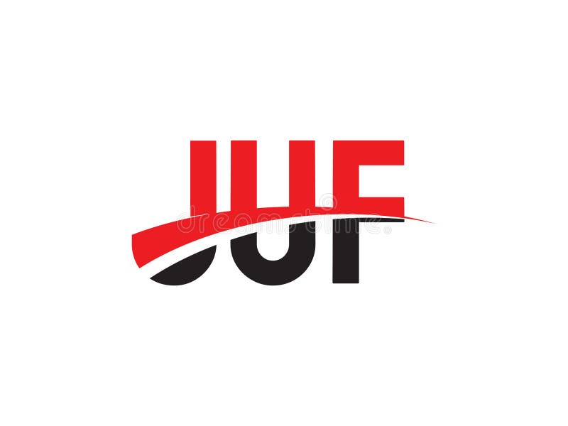 JUF Letter Initial Logo Design Vector Illustration Stock Vector ...