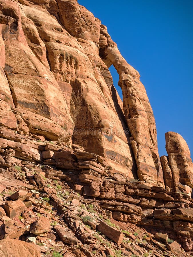 Jug Handle Arch stock image. Image of arid, handle, forces - 61057919