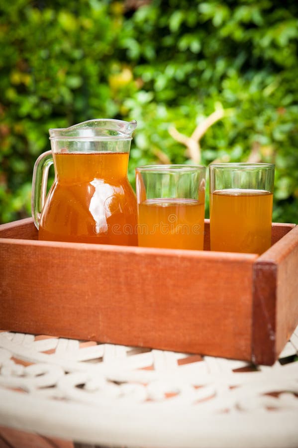 Jug of icead tea stock photo. Image of refreshing, liquid - 60975640