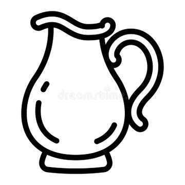 Pitcher Pouring Water Stock Illustrations – 466 Pitcher Pouring Water ...