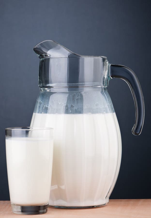 Jug of milk stock image. Image of breakfast, meal, energy - 27421583