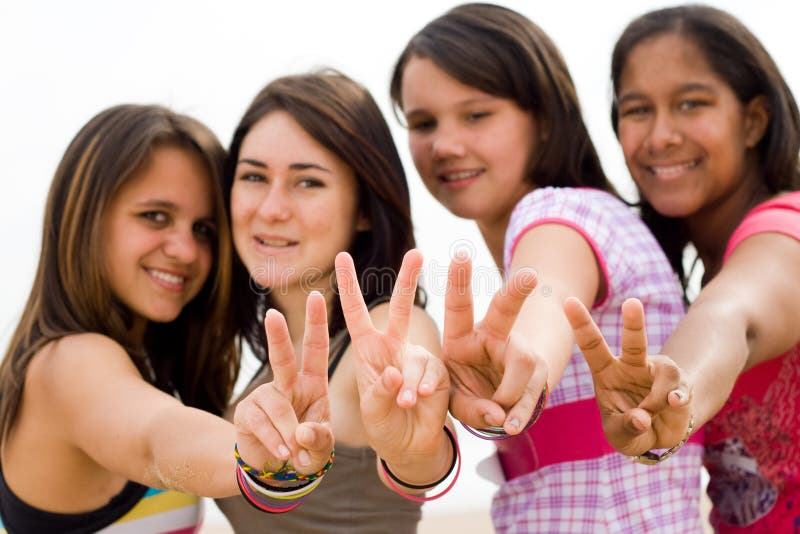 Jugendlichmädchen stockbild. Bild von nahaufnahme, lachen - 10972207