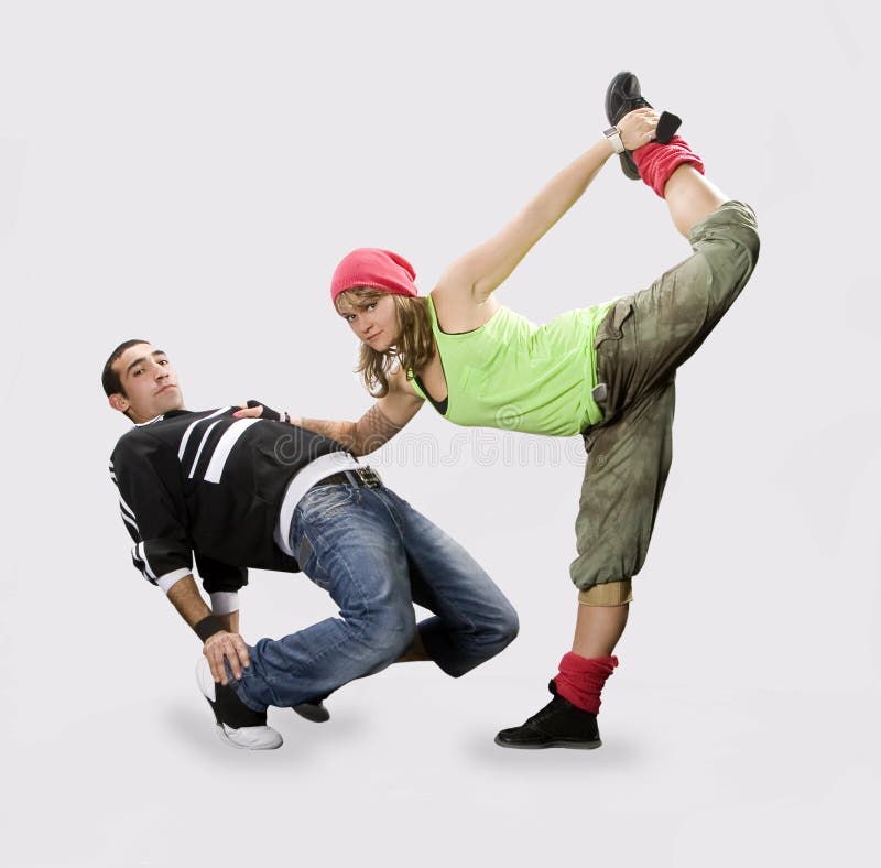 Jugendliche, Die Breakdance Tanzen Stockbild - Bild von kühl, tanz ...