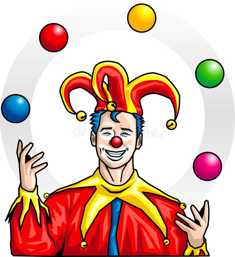 Jester Juggler Stock Illustrations – 1,058 Jester Juggler Stock ...