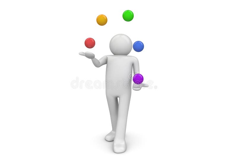 Juggler 3d Stock Illustrations – 635 Juggler 3d Stock Illustrations ...