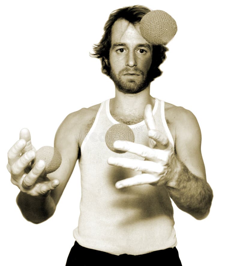 Juggler stock image. Image of entertainment, difficult - 1877467