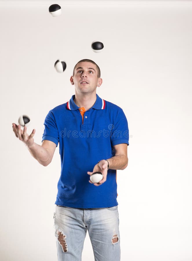 Juggler stock photo. Image of funny, balance, activity - 29074288