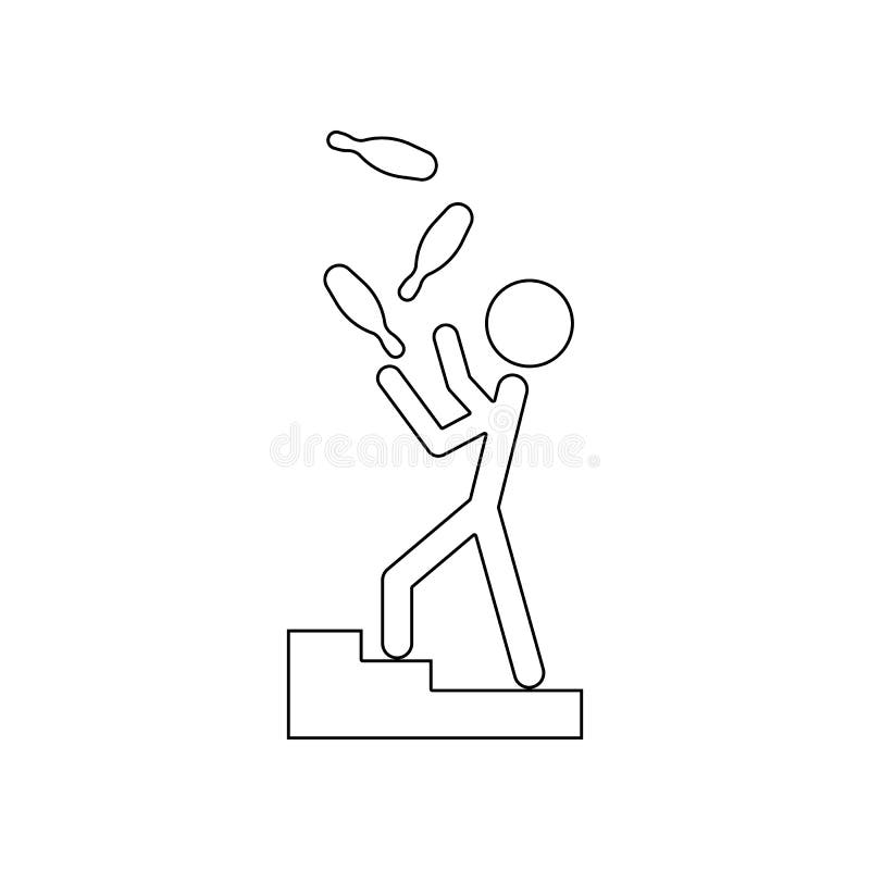 Juggler Icon. Element of Theatre for Mobile Concept and Web Apps Icon ...