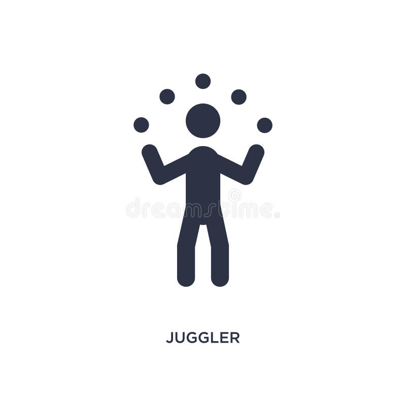 Juggler Icon. Element of Theater and Art Illustration. Premium Quality ...