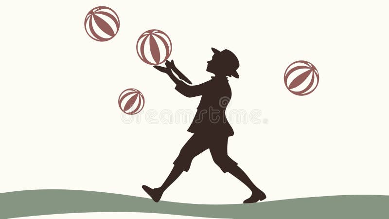 Juggler Stage Performance Stock Illustrations – 816 Juggler Stage ...