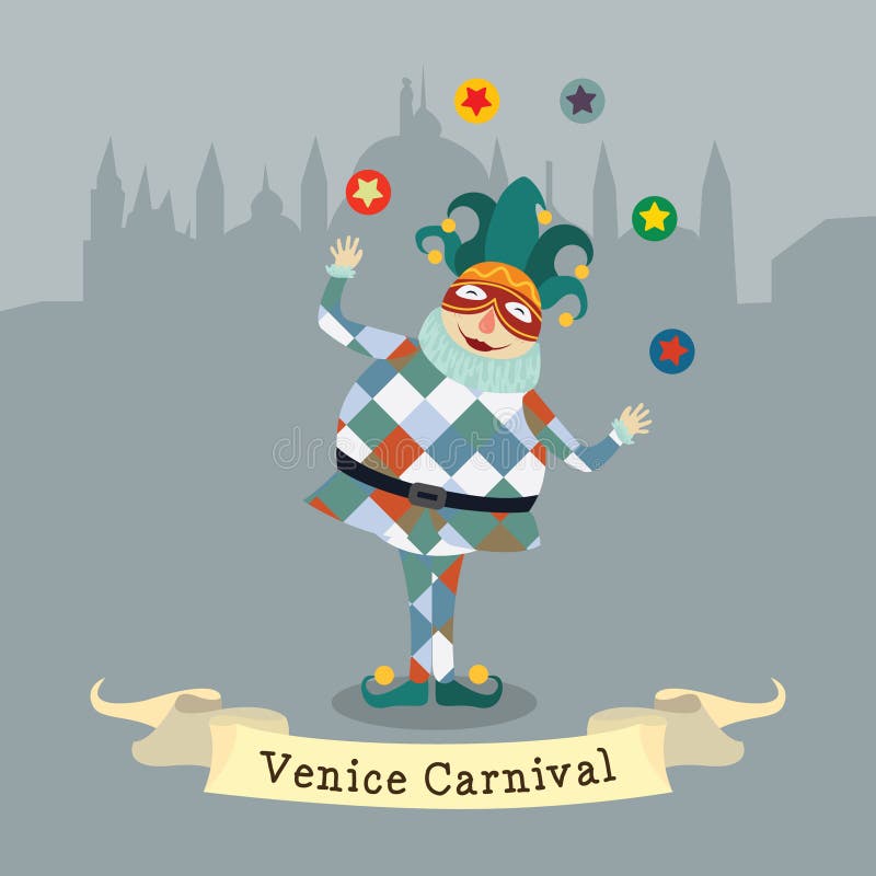 Juggler. Vector Illustration Decorative Design Stock Vector ...