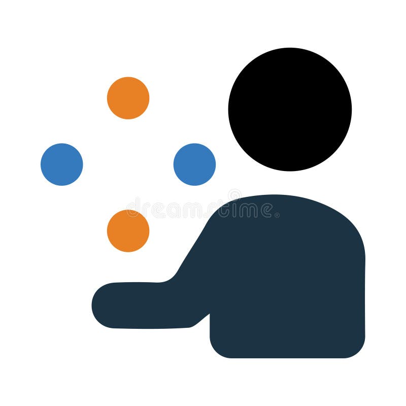 Juggling Juggler, Juggling, Text, Hand, Juggler Icon Stock Vector ...