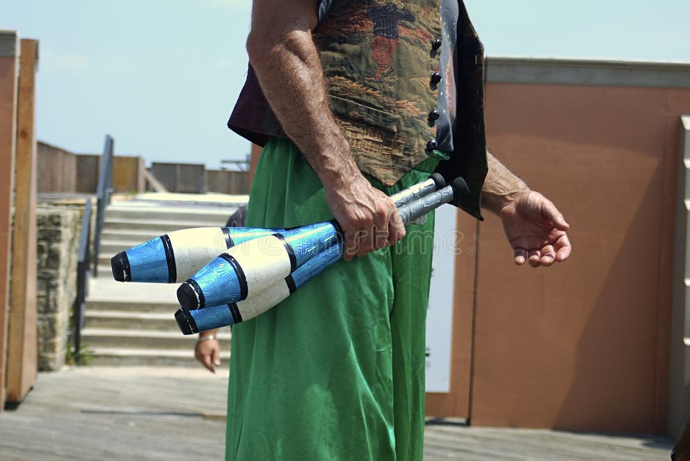 Juggling Pins stock photo. Image of carnival, hands, juggle - 14858