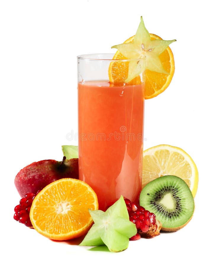 Jugo Delicioso Del Multifruit En Una Botella Imagen de archivo - Imagen ...