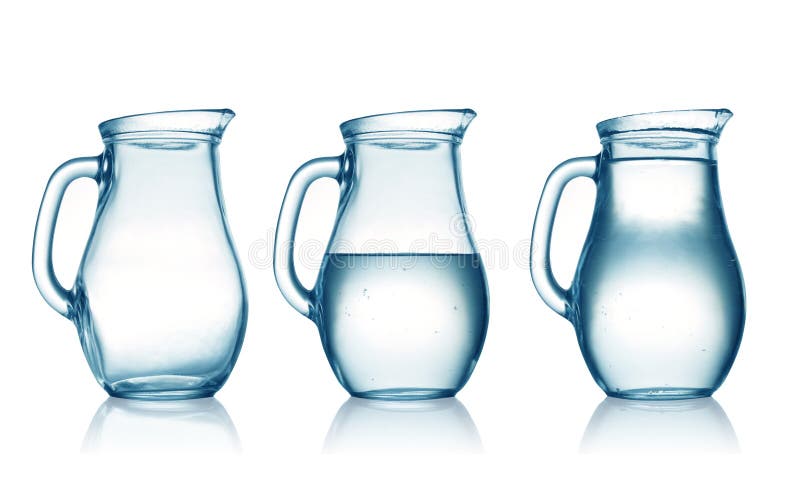 Jugs stock image. Image of surface, simple, glassware - 34216097