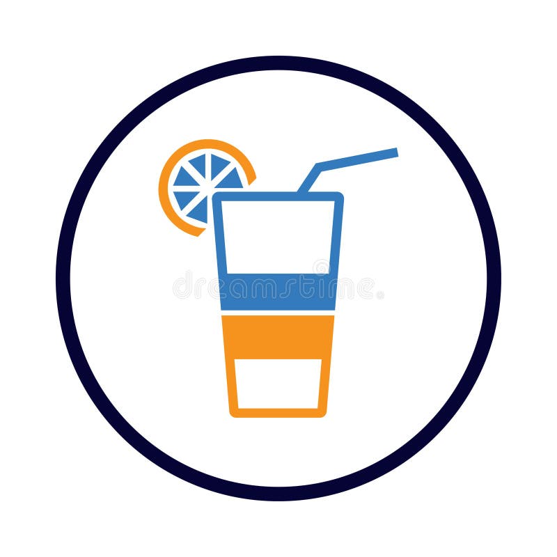 Juice, Cocktail, Drink, Glass, Lemon, Cocktail Drink Icon Stock Vector ...