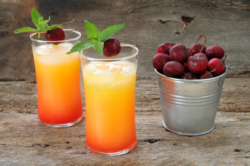 Juice Drink/ Cocktail stock photo. Image of ornate, natural - 9850548
