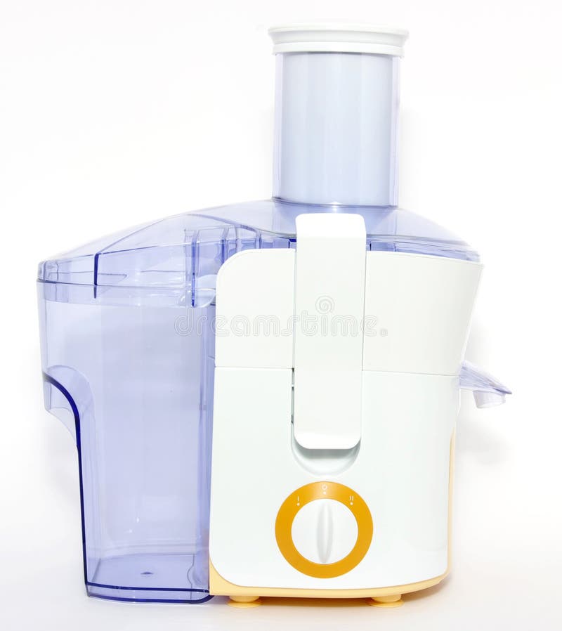 Juice extractor on white stock photo. Image of mixer - 21267298
