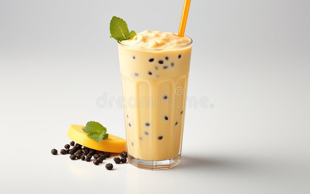 Juice Milkshake Passion Transparent Stock Illustration - Illustration ...