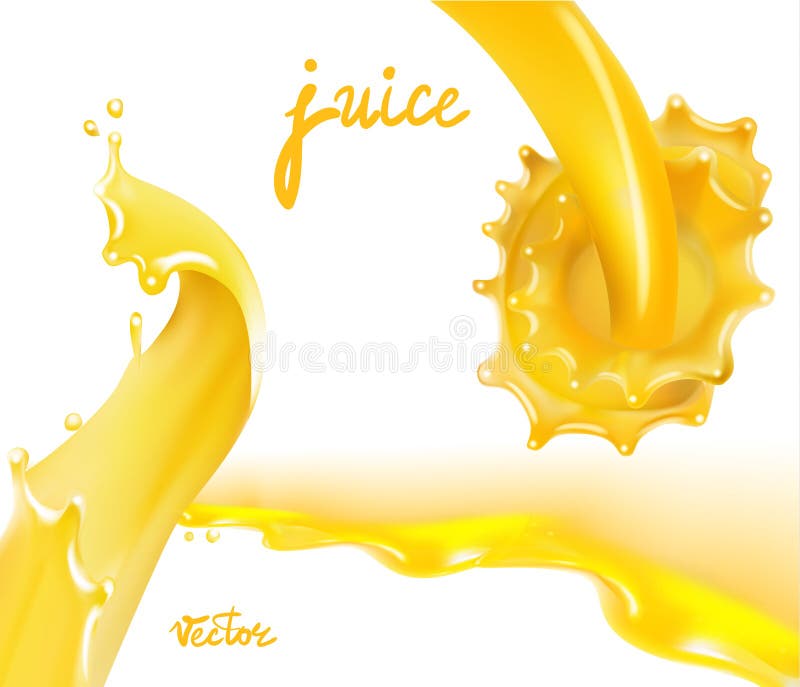 Juice Pouring Vector Juice Pouring Vector Stock Vector - Illustration ...
