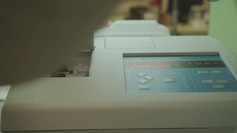 Quality Test in Mango with a Industrial Machine by Rays Stock Footage ...